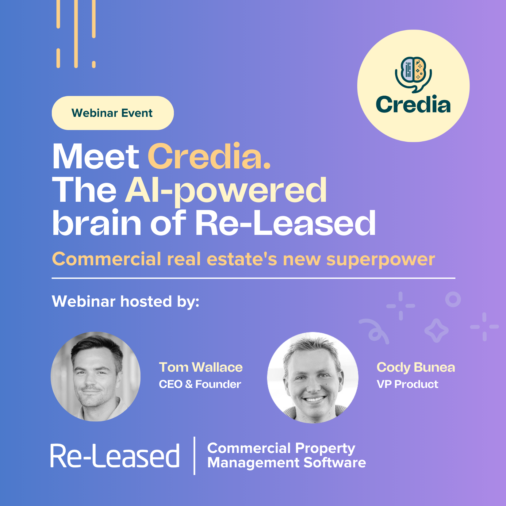 Webinar | Exploring the Power of Credia AI from Re-Leased